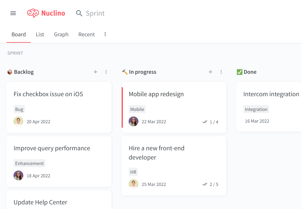Modern documentation tool | Nuclino